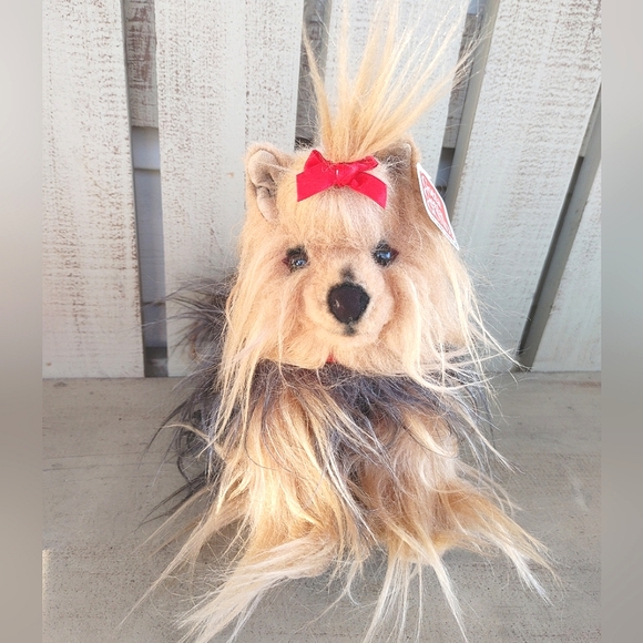 Gund | Toys | Vintage Gund 20 Yorkshire Terrier Dog Plush Realistic ...